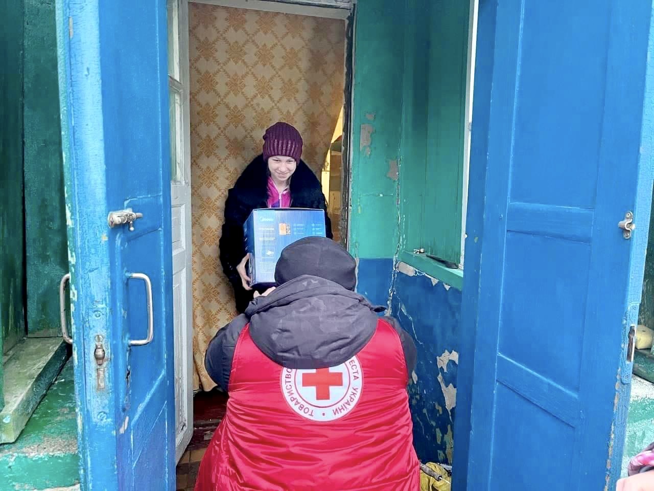 ASSISTANCE of the Ukrainian RED CROSS Society in Kramatorsk – Ukrainian ...