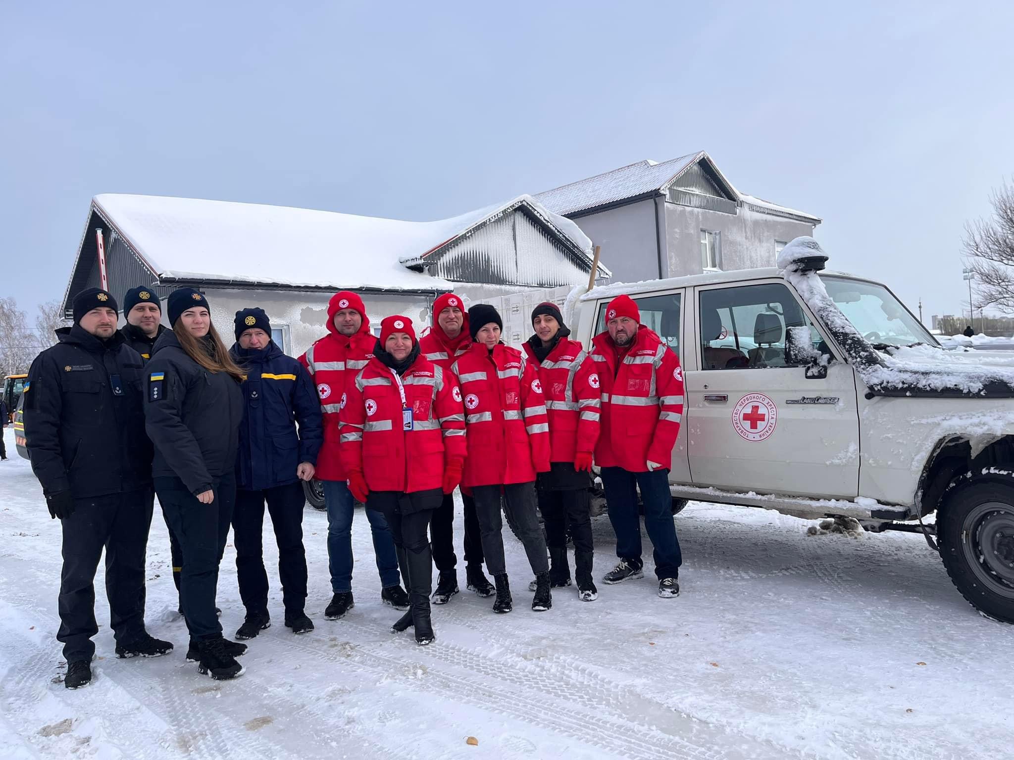 На Черкащині Український Червоний Хрест долучився до реагування на ...