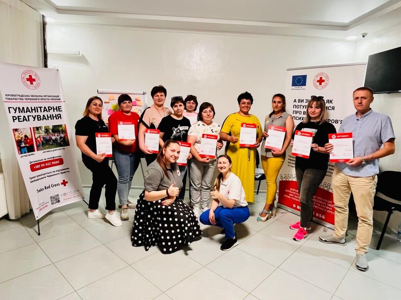Two-Day Training on First Aid for Volunteers of the Novomyrhorod City ...