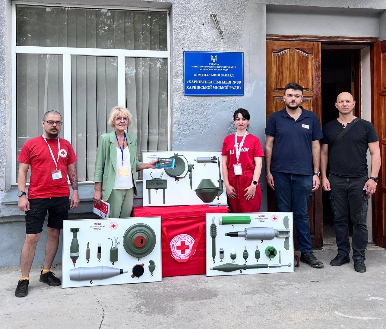 The Ukrainian Red Cross and the Danish Red Cross conducted a joint ...