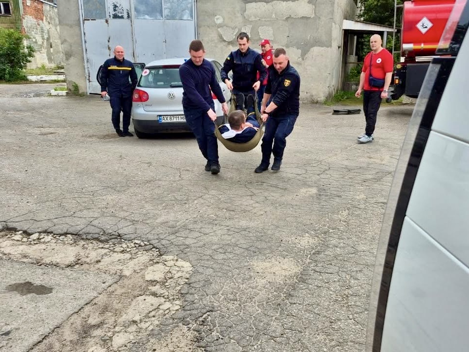 Emergency workers from the Kharkiv region have completed a 48-hour ...