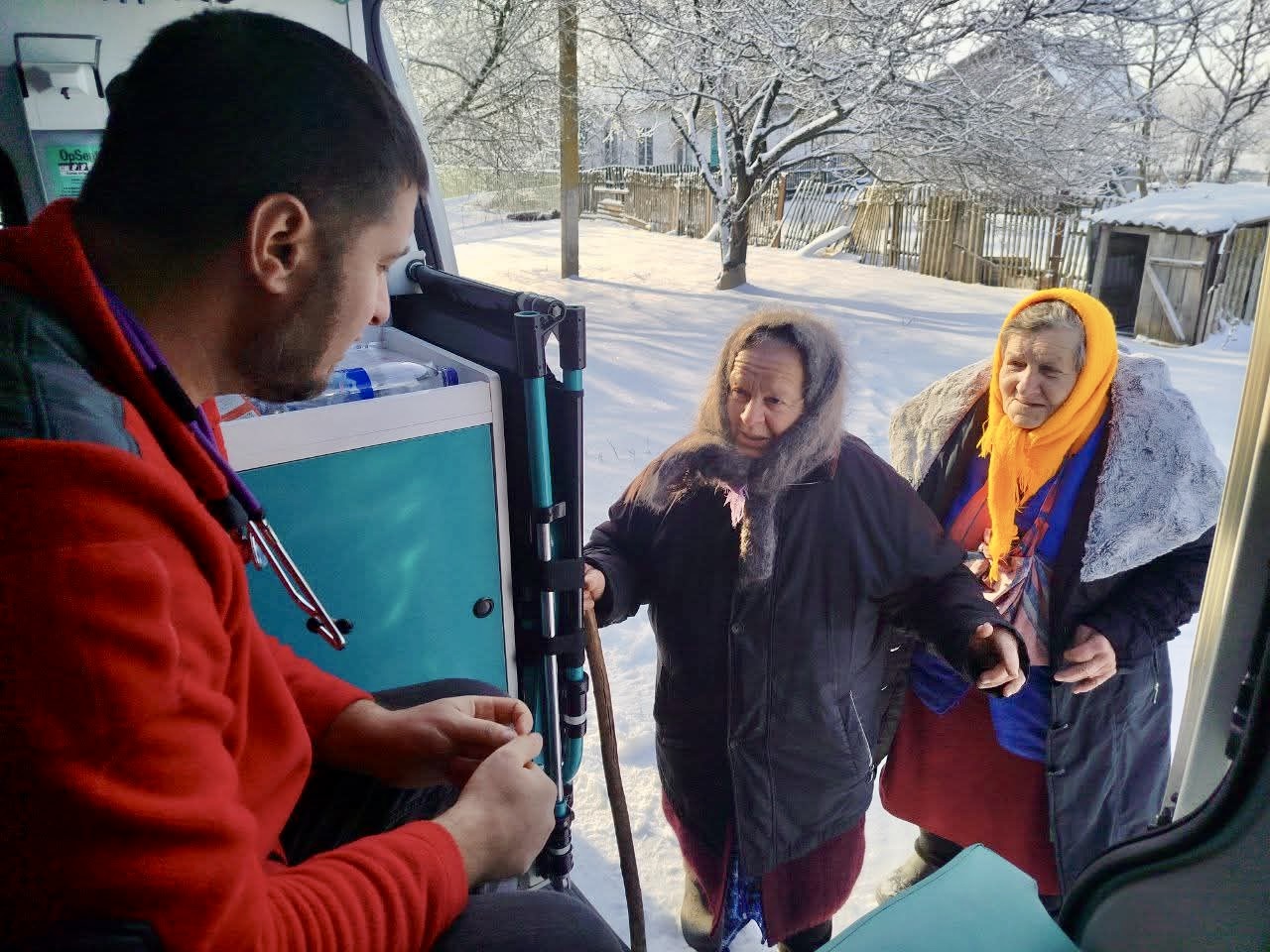 In the Dnipro region, mobile health units of the Ukrainian Red Cross ...