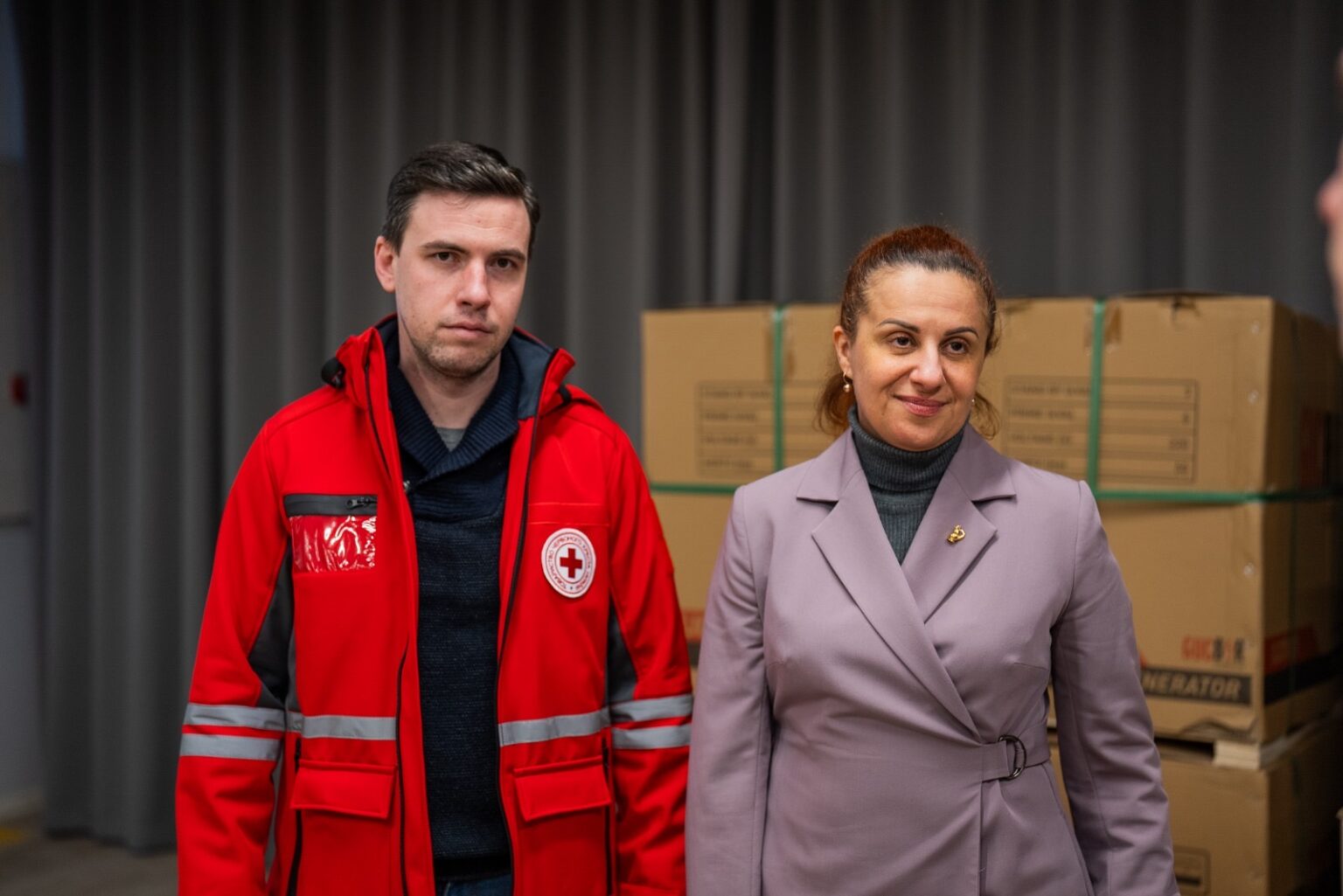 The Ukrainian Red Cross has provided 35 generators to strengthen the ...
